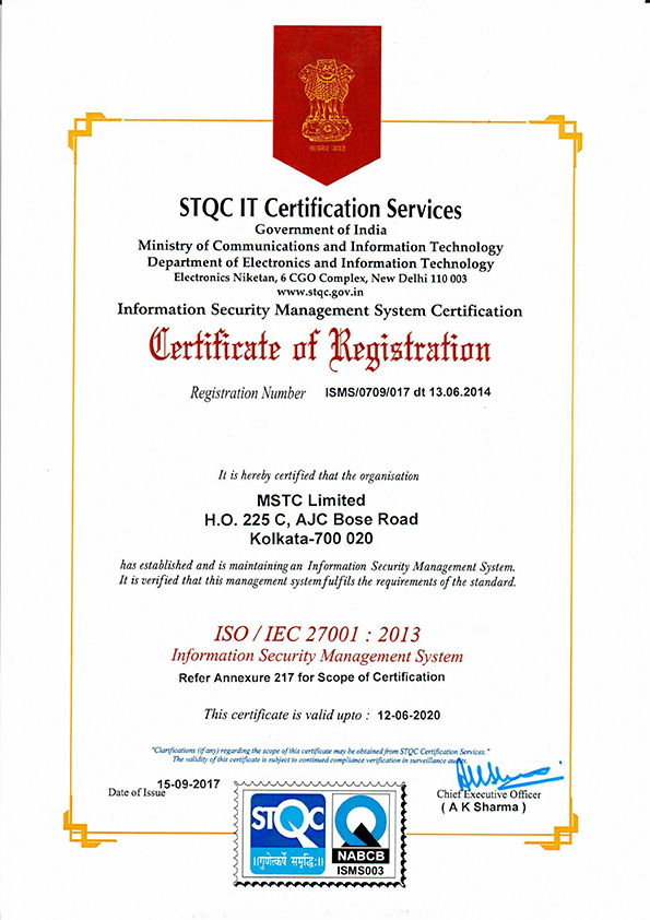 Welcome to MSTC E-Commerce